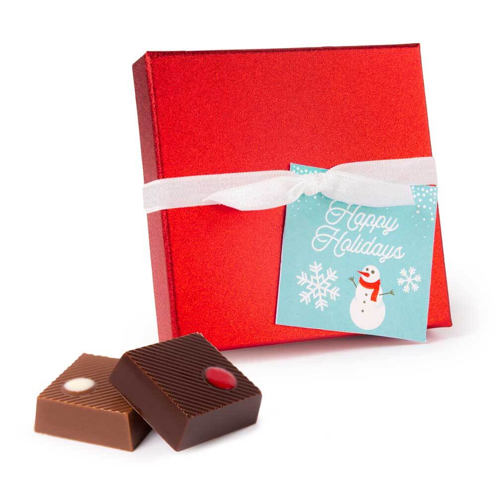 Holiday Red Sparkle Gift Box 4pc – Astor Corporate Gifting